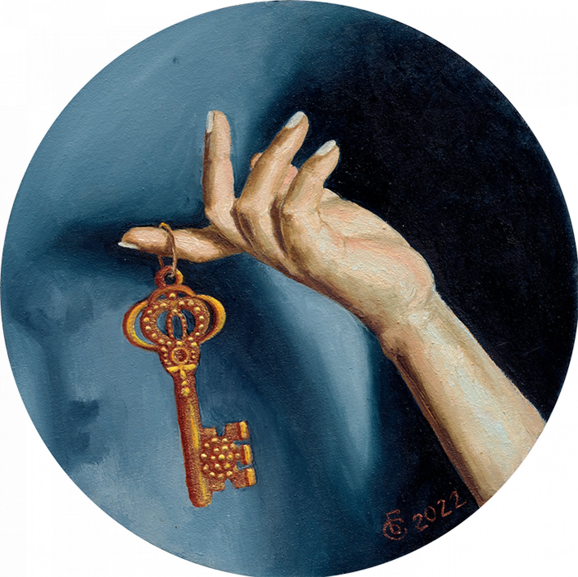 The key to my heart Painting by Svetlana Barabash