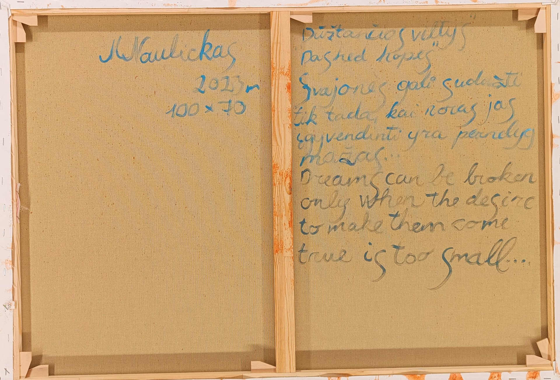 Dashed hopes Painting by Mantas Naulickas - Jose Art Gallery