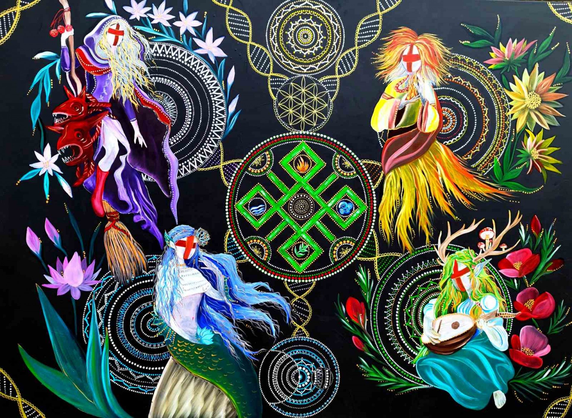 Opposition Painting by Svitlana Smolich - Jose Art Gallery