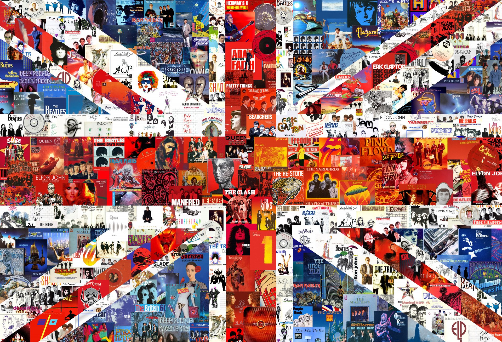 British flag Painting by Alex Loskutov - Jose Art Gallery