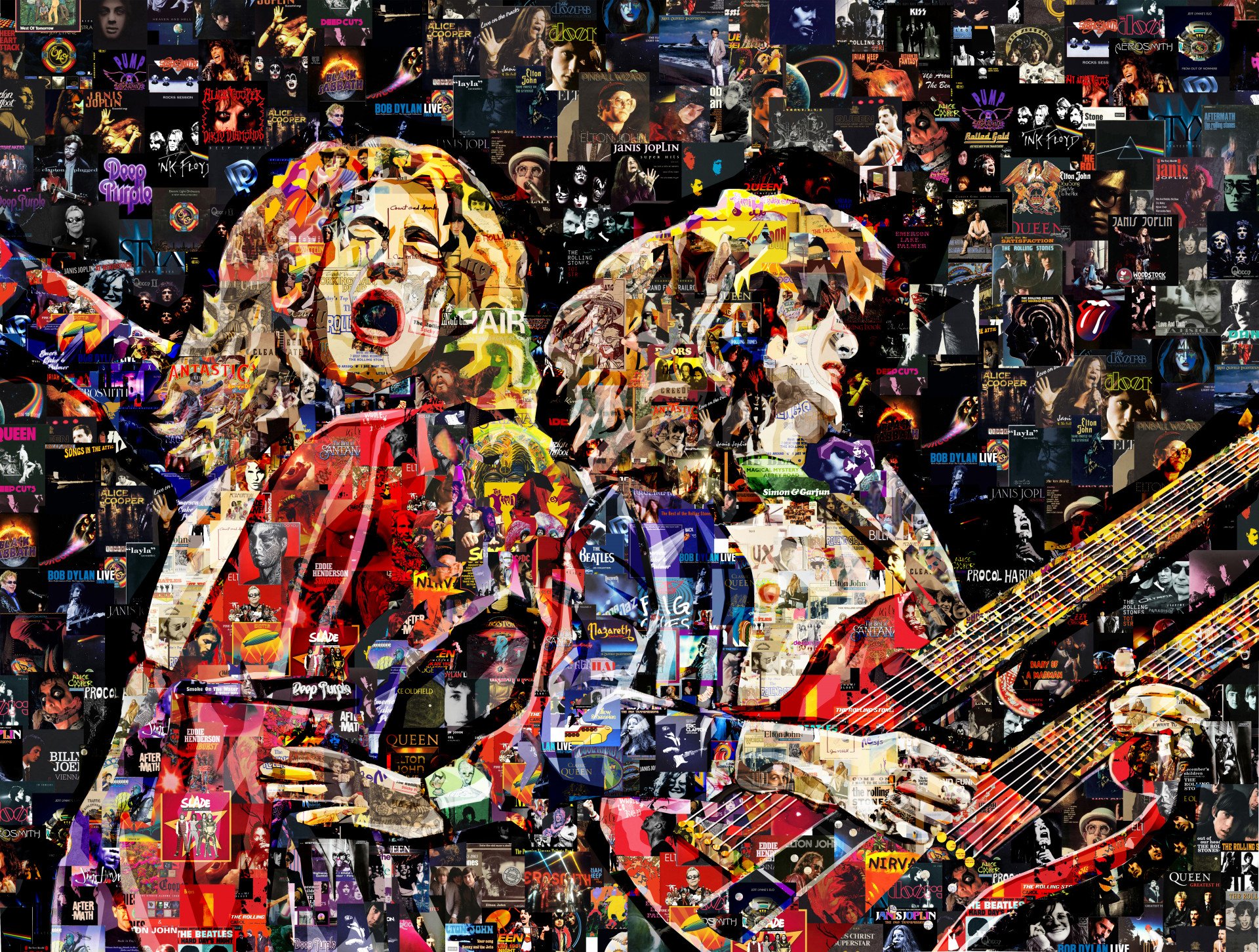 Led Zeppelin Collage