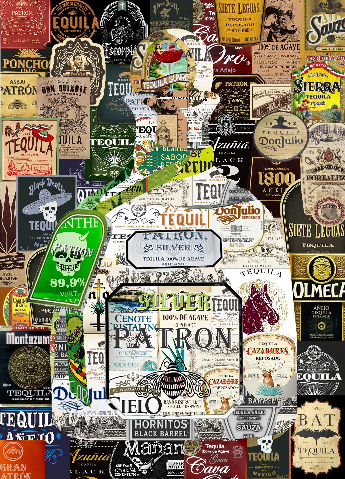 Tequila Patron Painting by Alex Loskutov - Jose Art Gallery