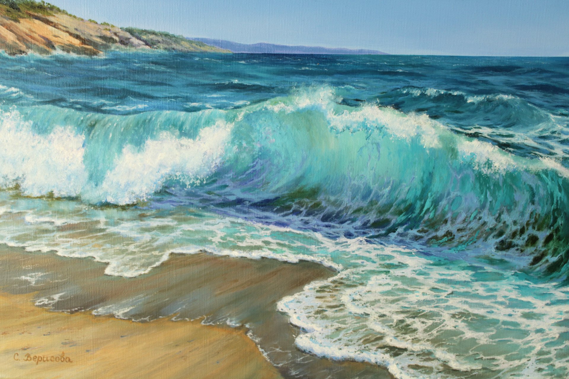 Картина «Морський берег», Svetlana Verisova - Jose Art Gallery
