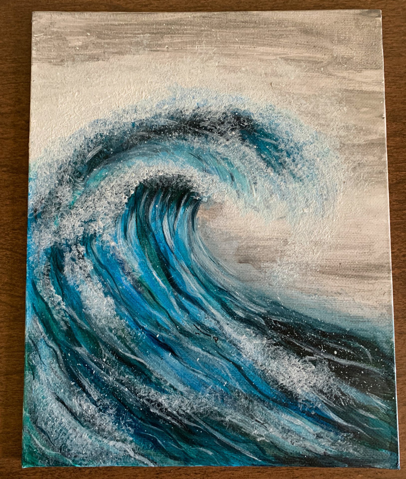 Peinture de mer, peinture acrylique Peinture de DM - Jose Art Gallery