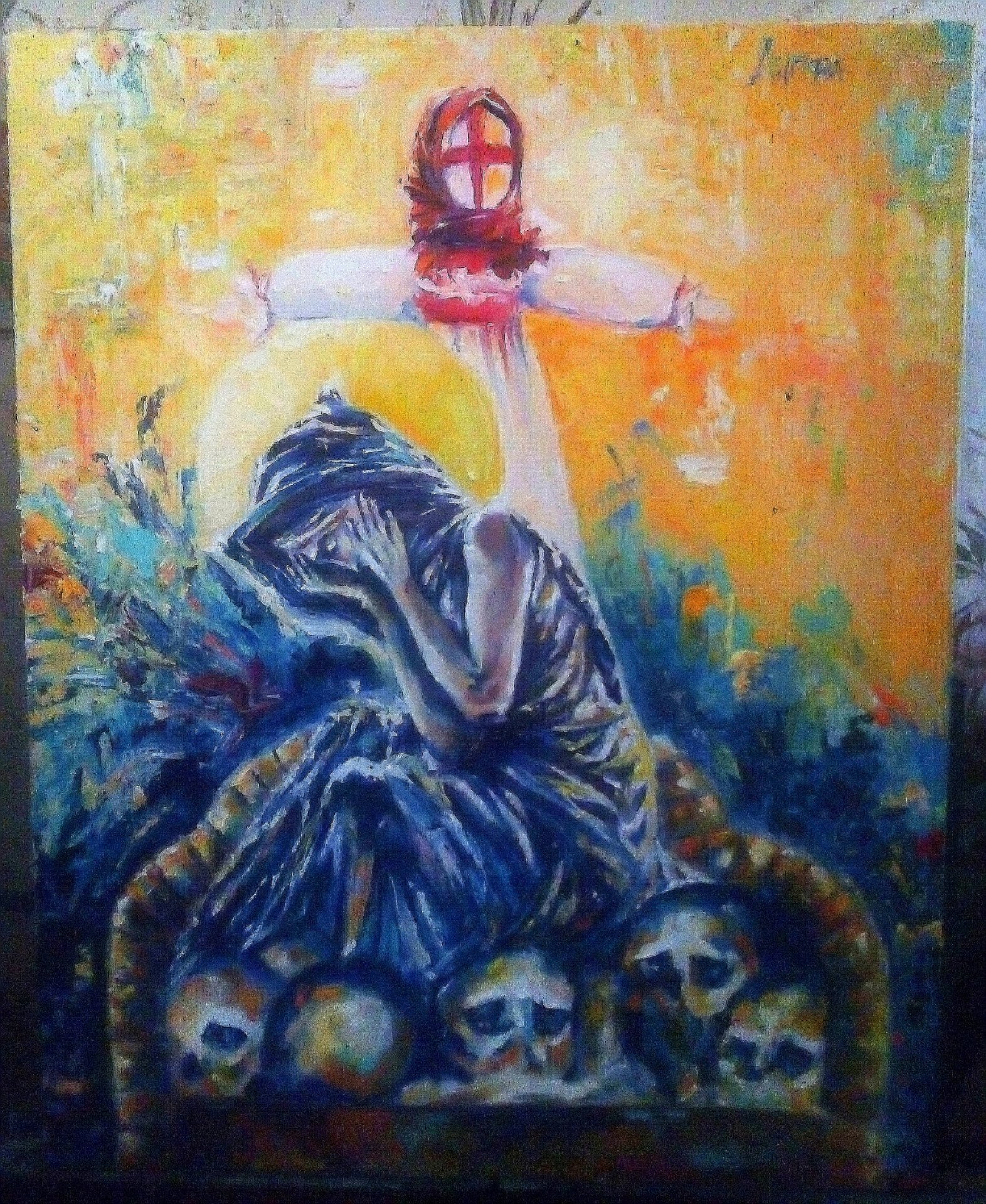 Protection Painting by Irina Dashkina - Jose Art Gallery