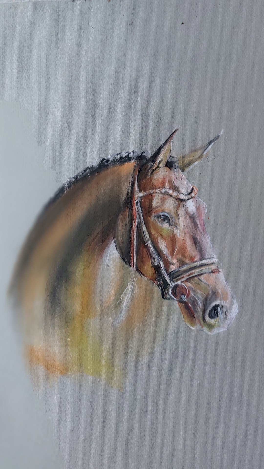 My pastels Grace Series Painting by Natali Diduh