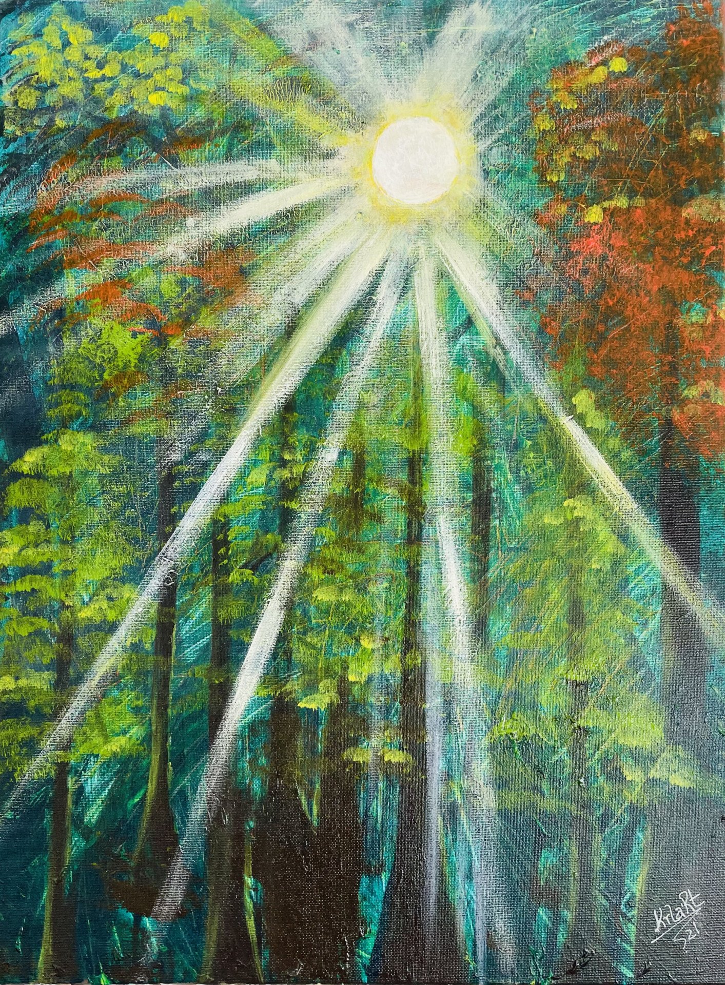 Sunny Painting by Carla’rt - Jose Art Gallery