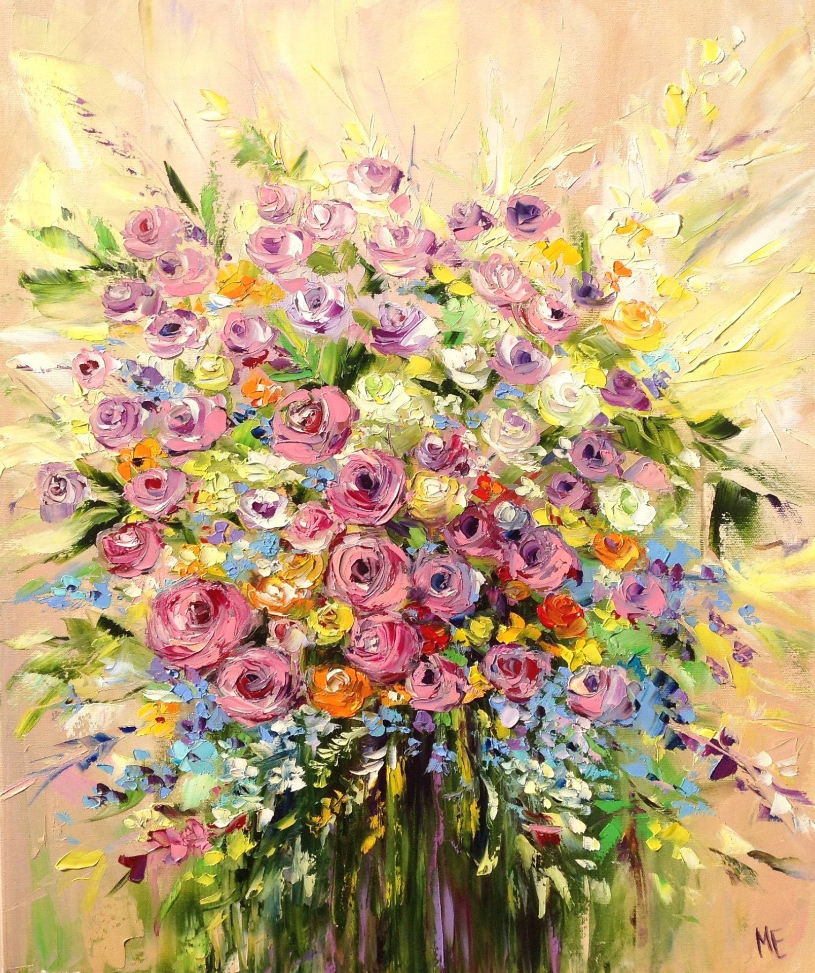 Inspiration Painting by Elena Gontar - Jose Art Gallery