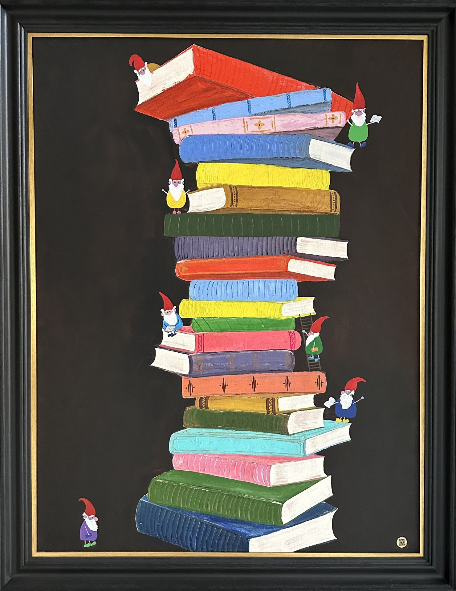 Knowledge Painting by Olga PRASOL - Jose Art Gallery
