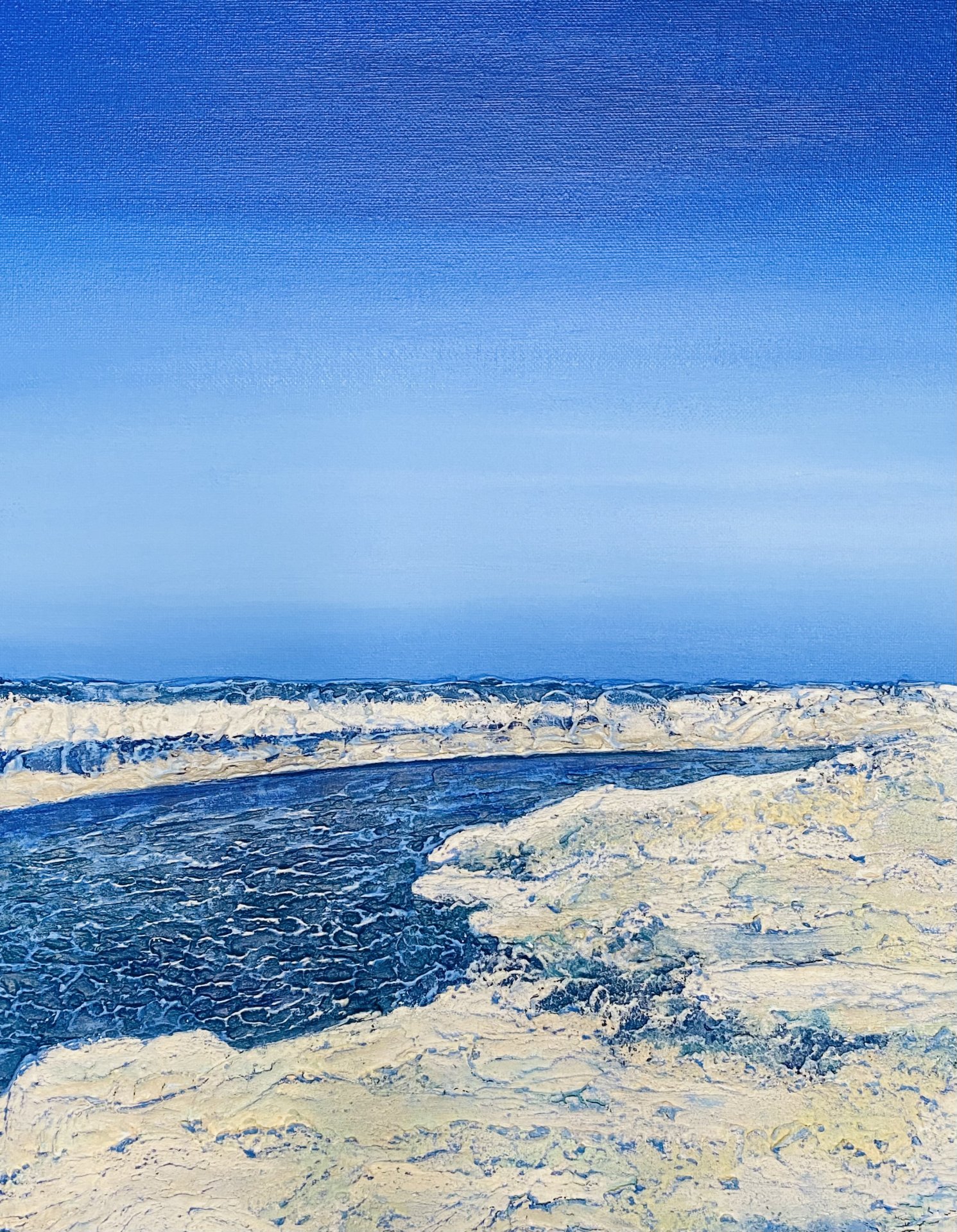 Laguna Painting by Larisa Sabitova - Jose Art Gallery