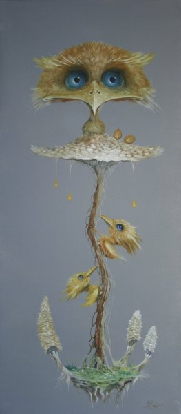 SkyChampignon Painting by Ed Schaap - Jose Art Gallery