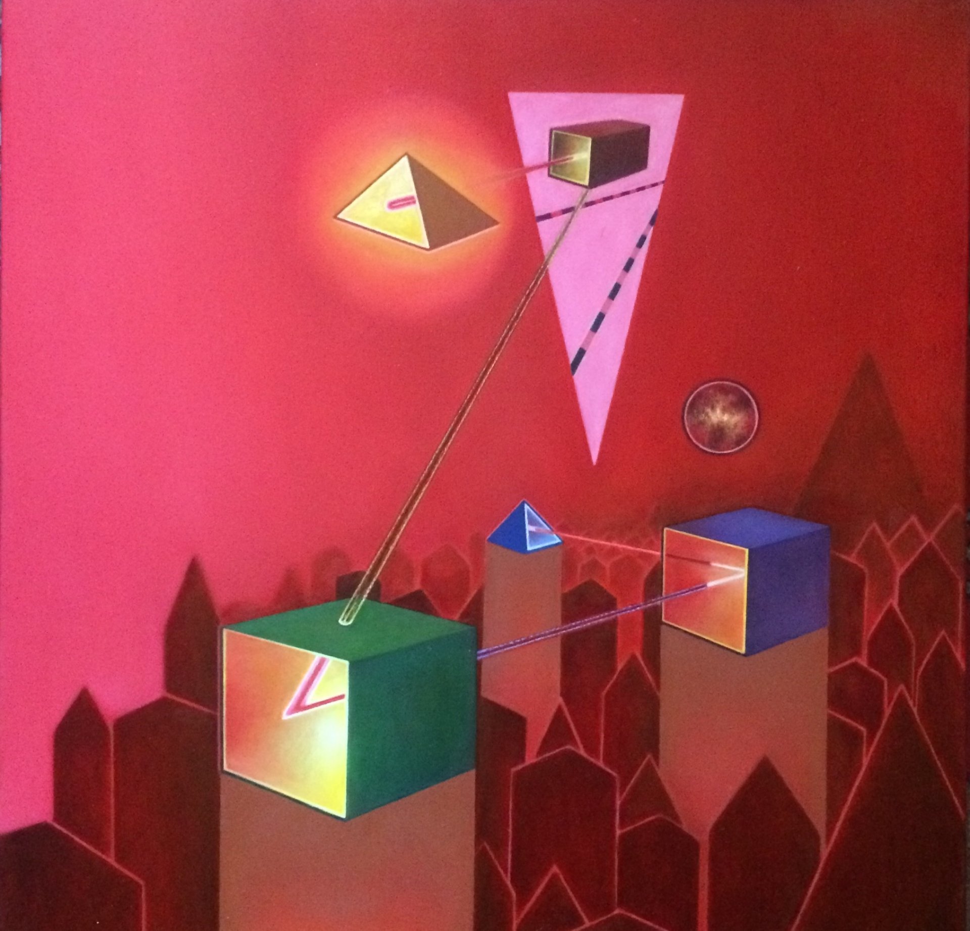 Flashback Painting by Vitaliy Slastyanikov