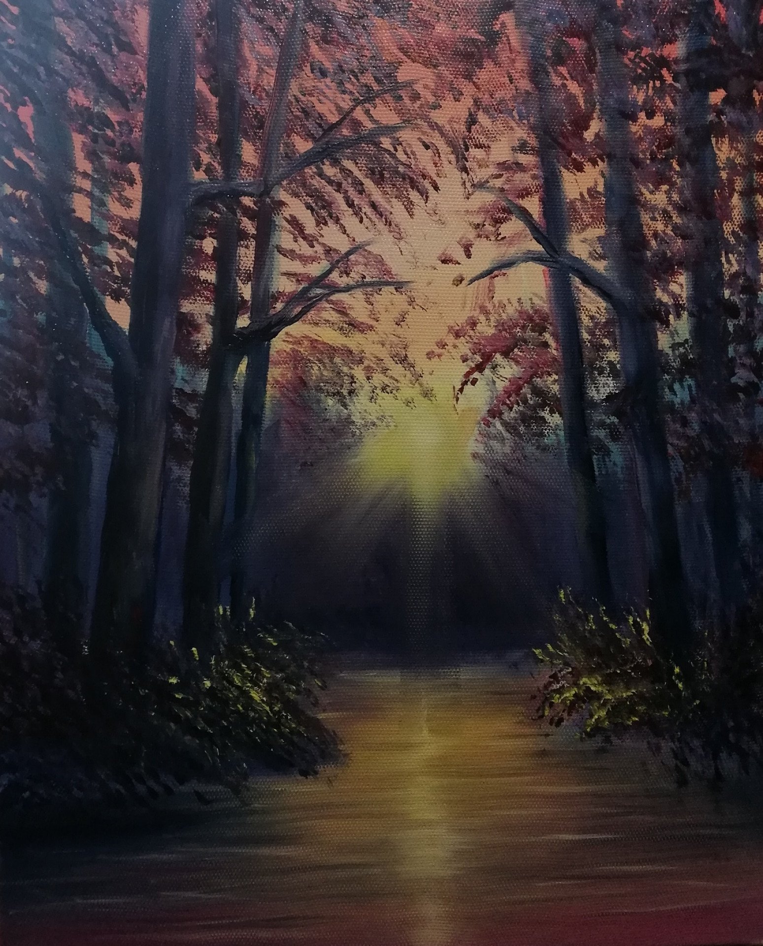 Sun Painting by Anastasia Godubjak - Jose Art Gallery