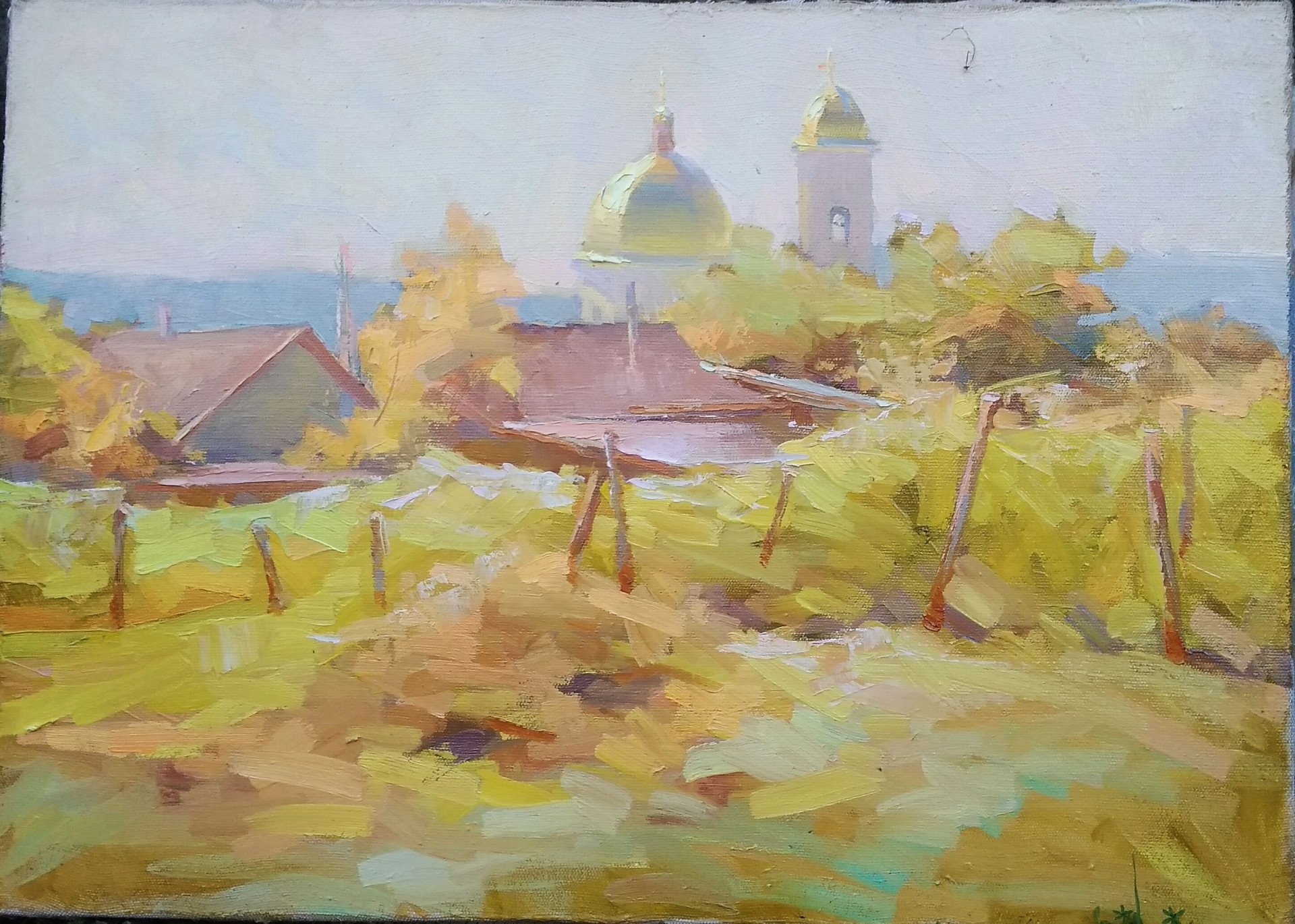 Summer heat Painting by lyudmyla Koval - Jose Art Gallery