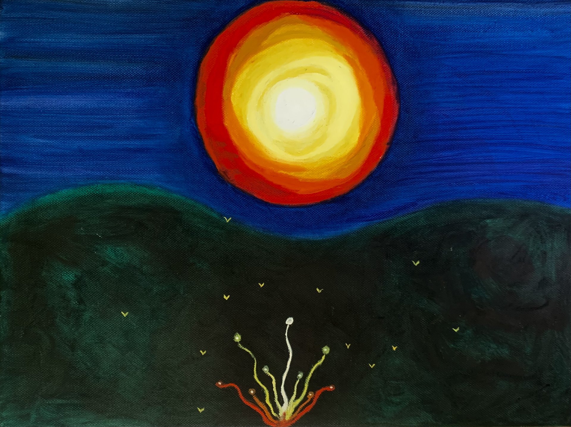 Source Painting by Vaire Valier - Jose Art Gallery