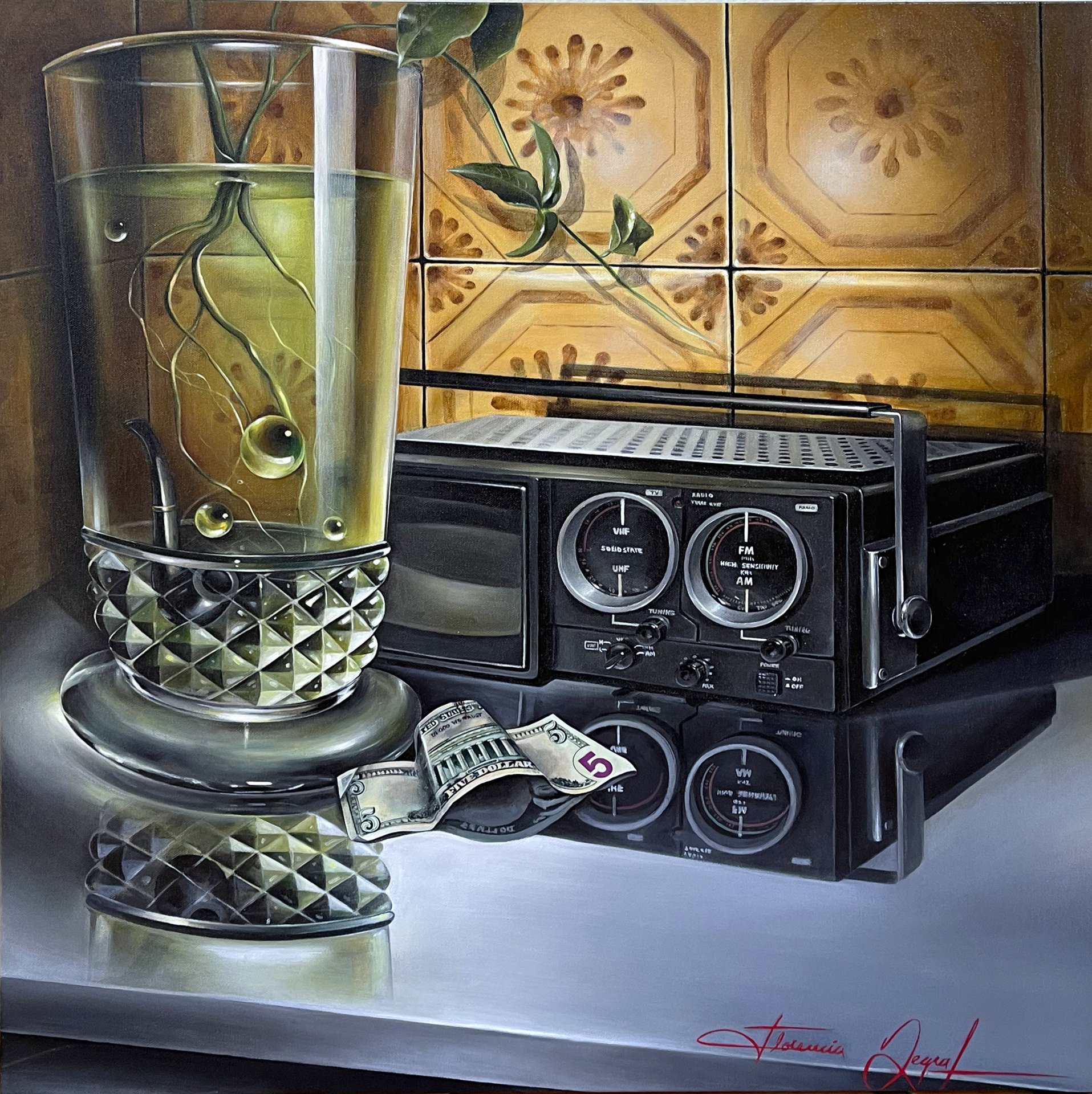 Nostalgic Painting by Florencia Degraf - Jose Art Gallery