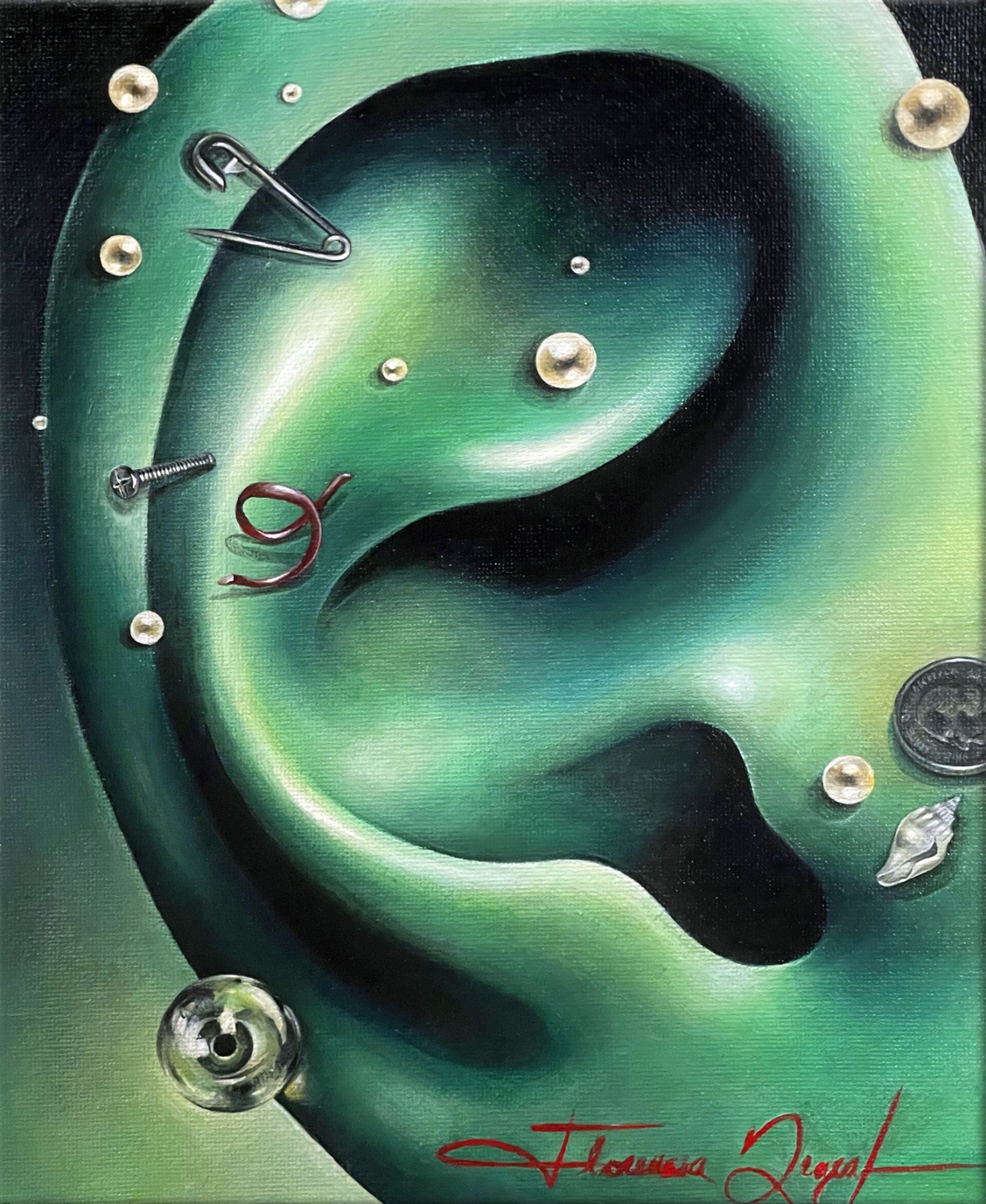 Magnet Painting by Florencia Degraf - Jose Art Gallery