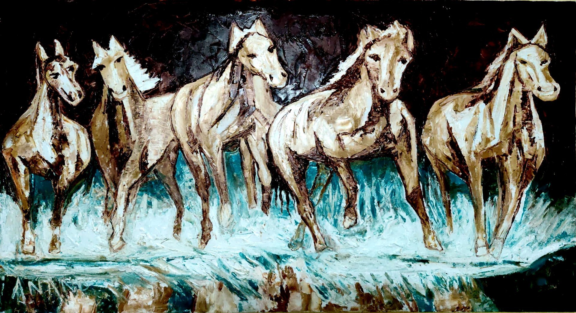 FLEET FOOTED Drawing - ANAND MANCHIRAJU - Jose Art Gallery