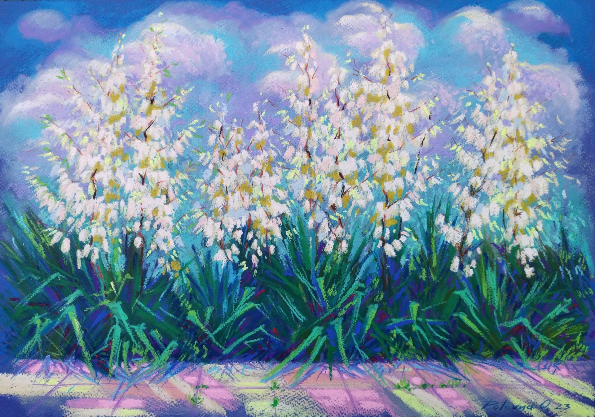 Valley Of Flowers Painting