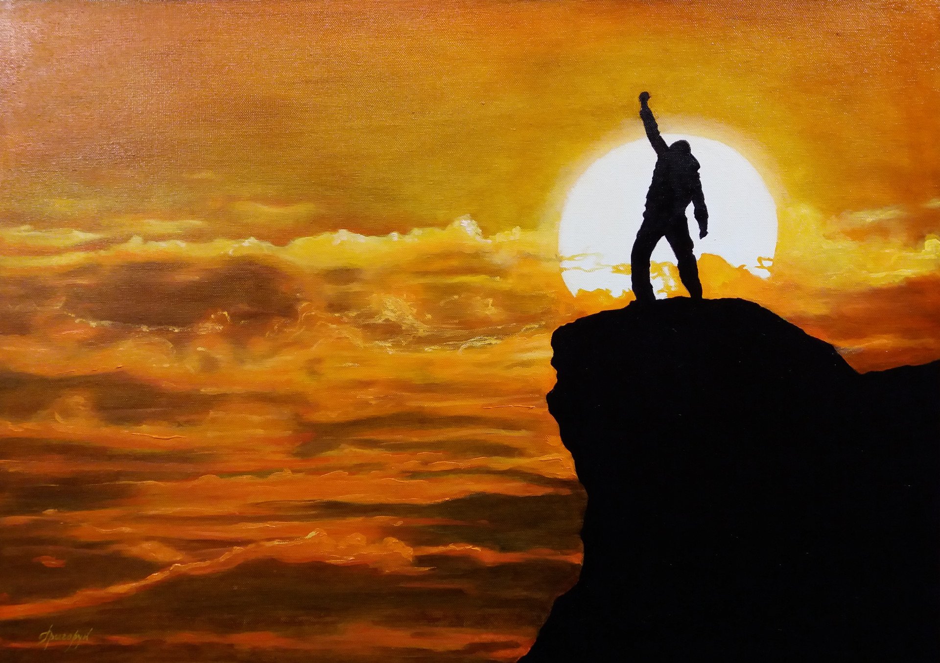 Winner Painting by Galina Grygoruk - Jose Art Gallery