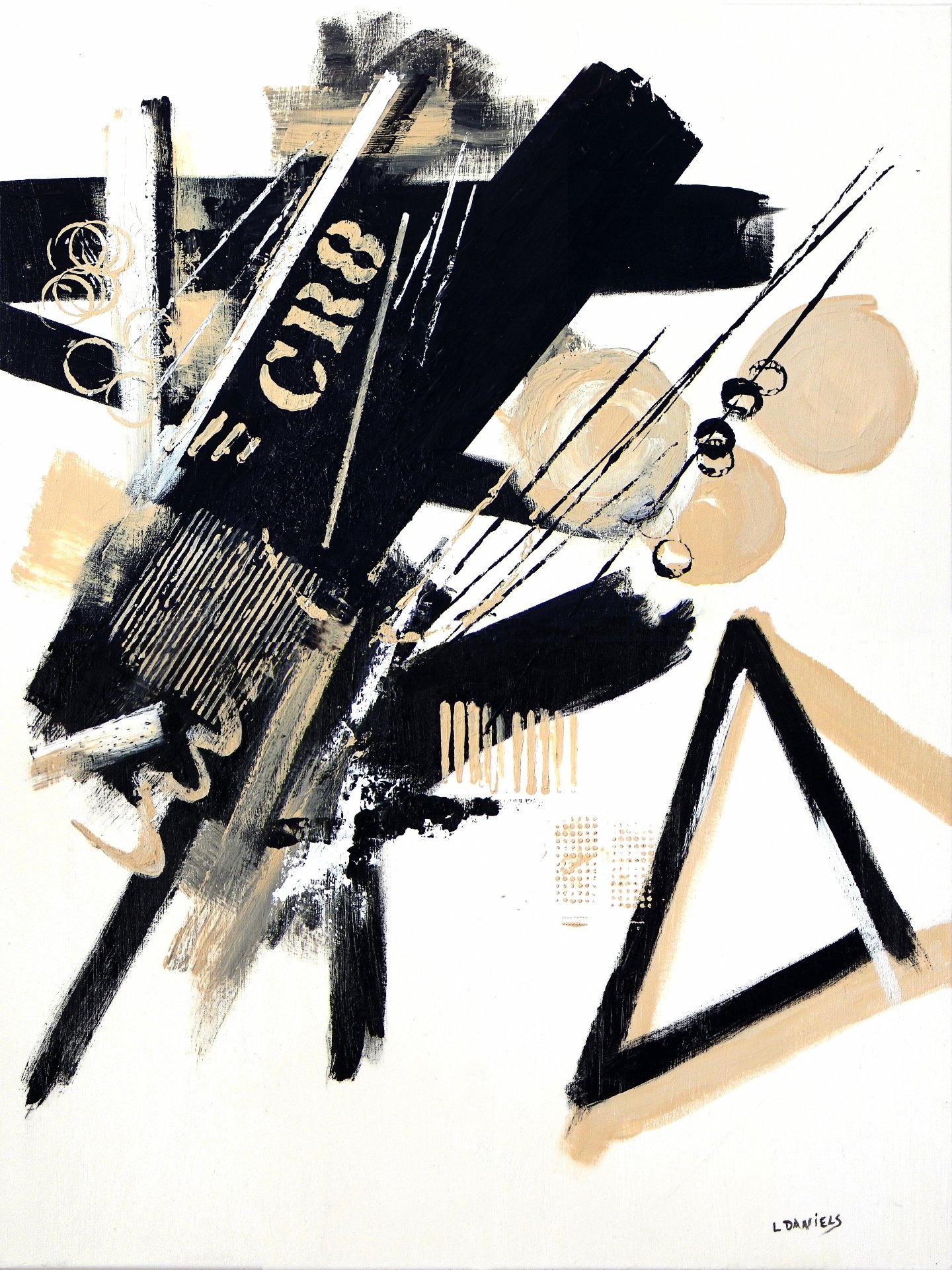 CR8 Painting by Lisa Daniels - Jose Art Gallery