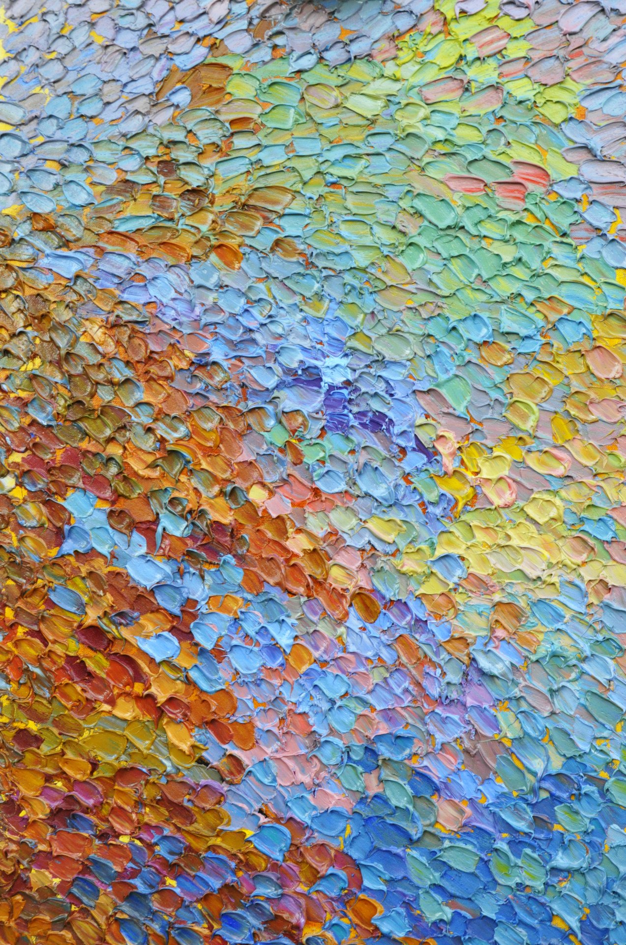 A breath of fresh air Painting by Olga Bejina - Jose Art Gallery