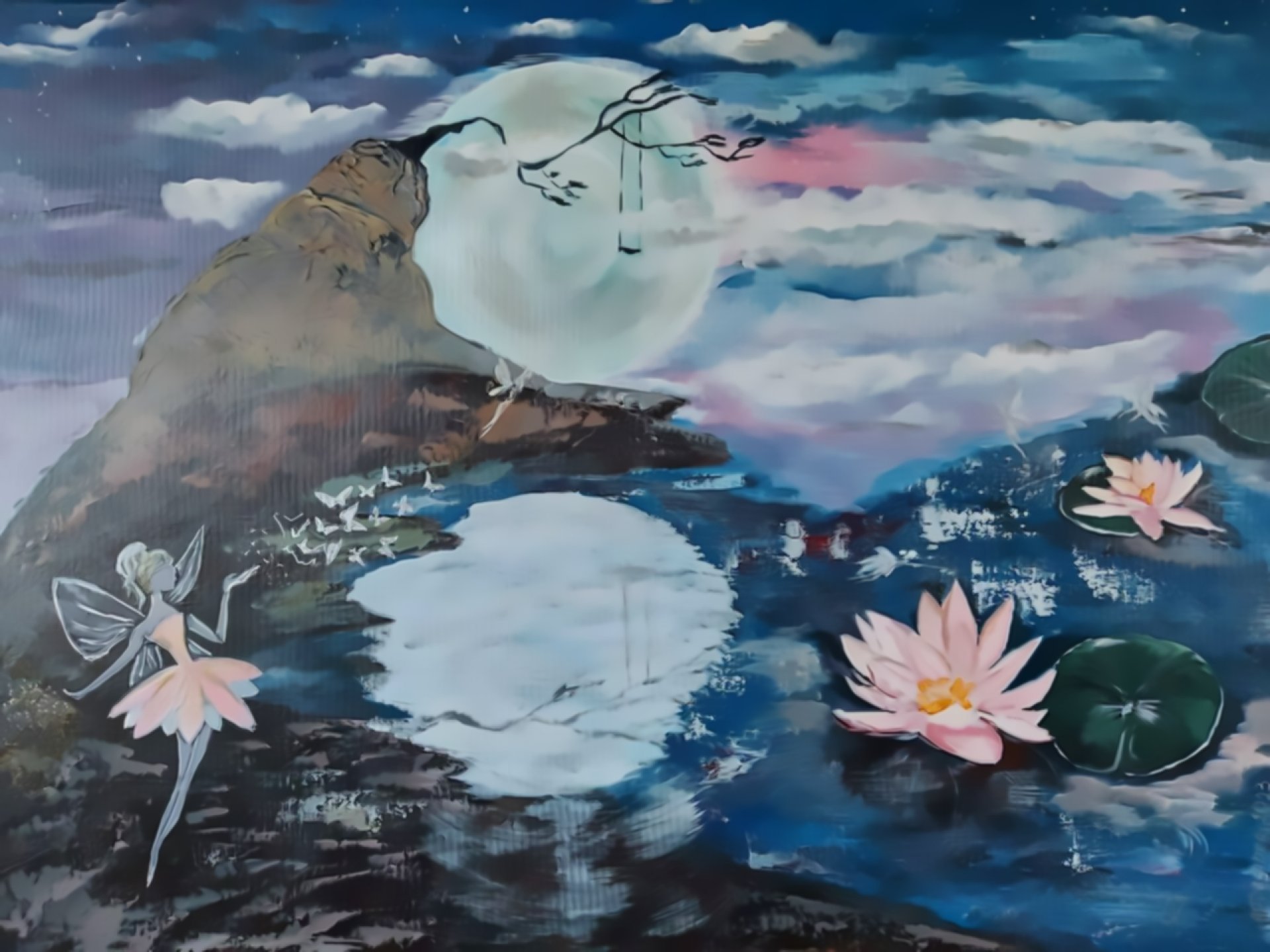 Lotida Painting by Vanda Orlova - Jose Art Gallery