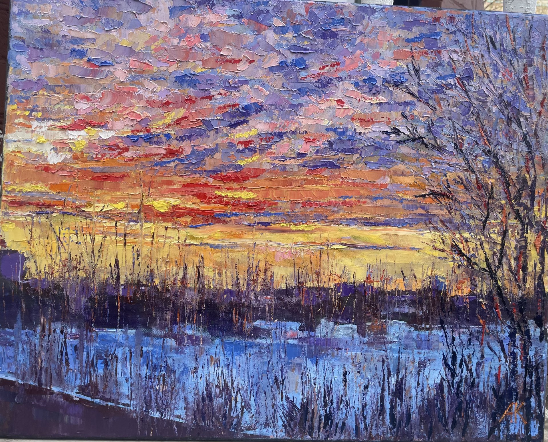 Bright trace Painting by A|K - Jose Art Gallery