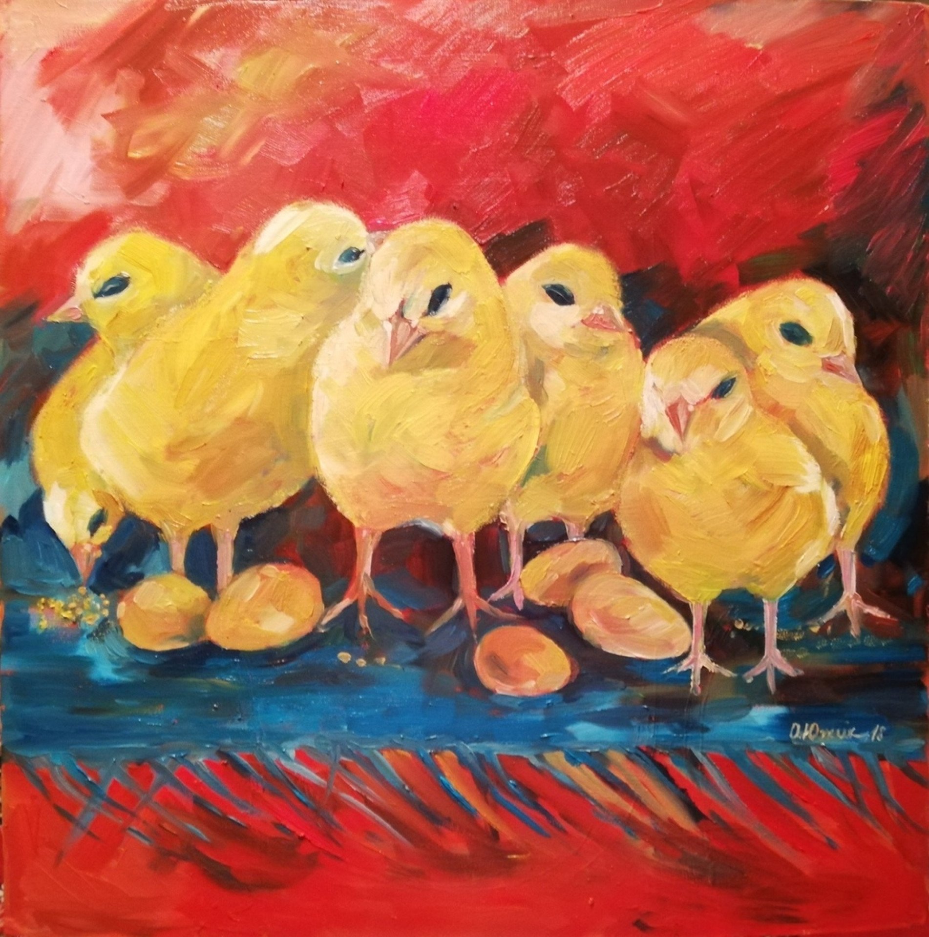 Childhood Painting by Olga Yuzhik - Jose Art Gallery