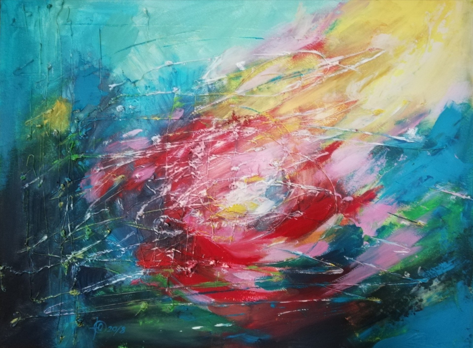 Storm Painting by Olga Yuzhik - Jose Art Gallery