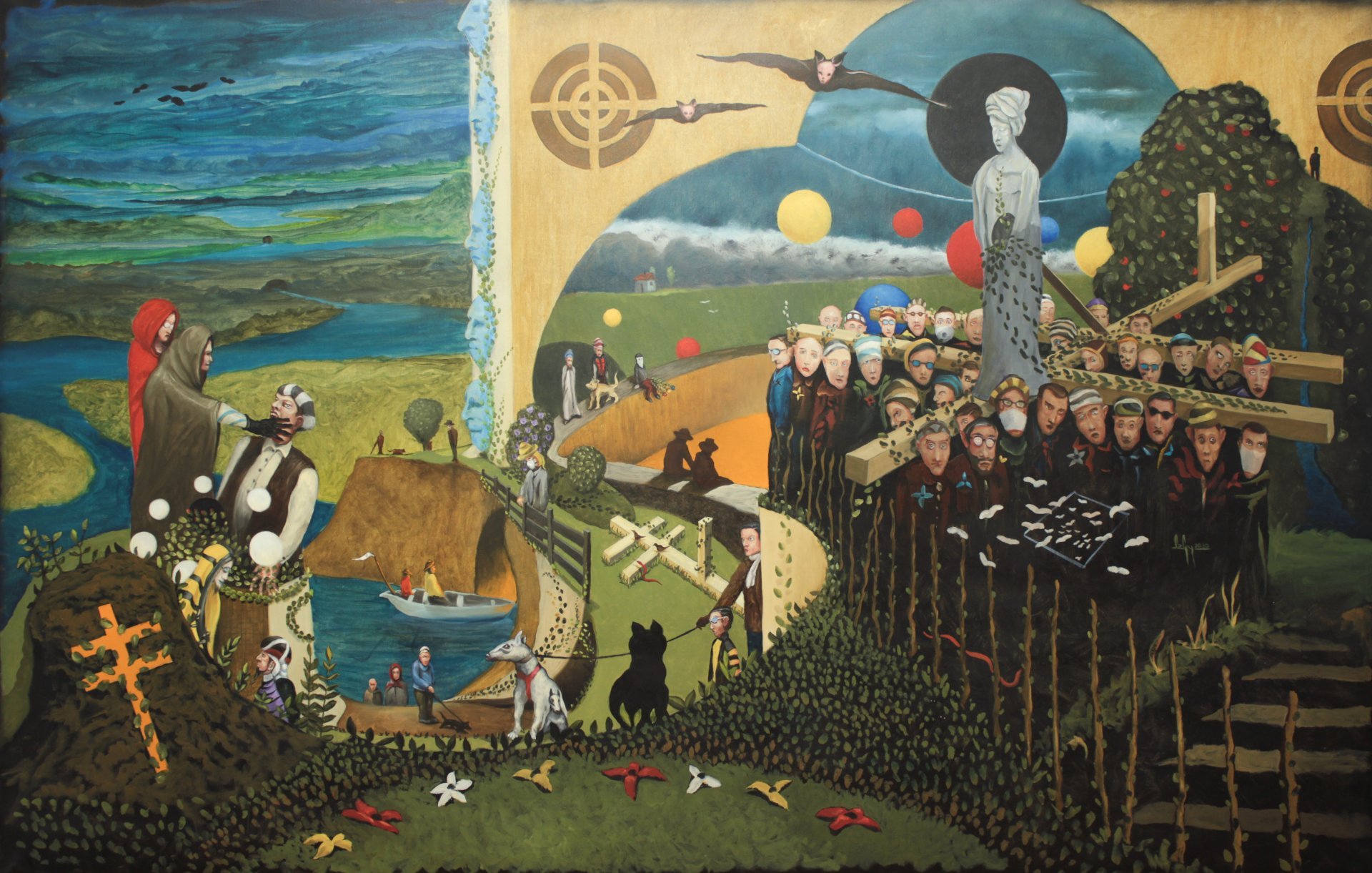 Rite Painting by Gyula Szabó - Jose Art Gallery