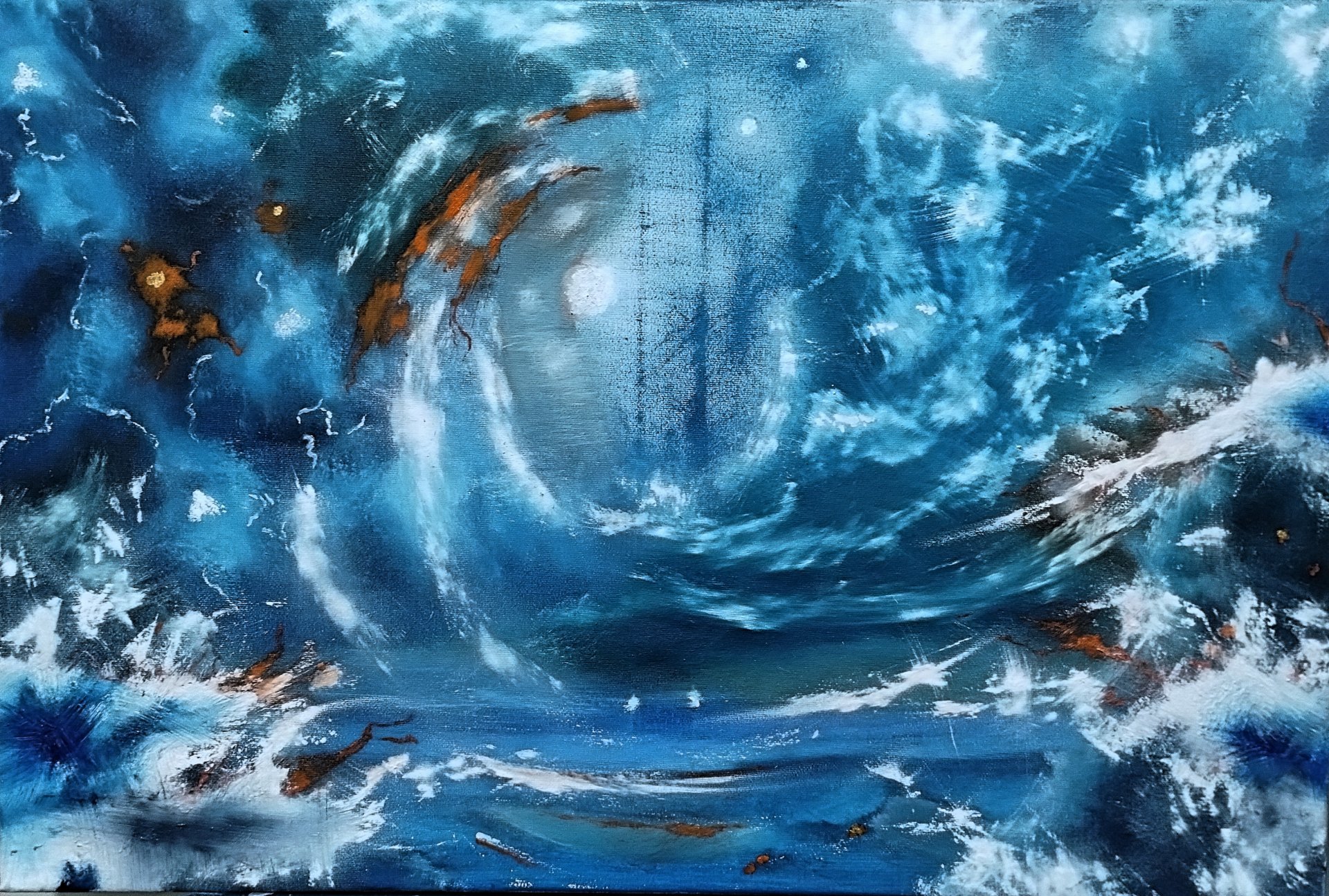 Vortex Painting by German Bradley - Jose Art Gallery