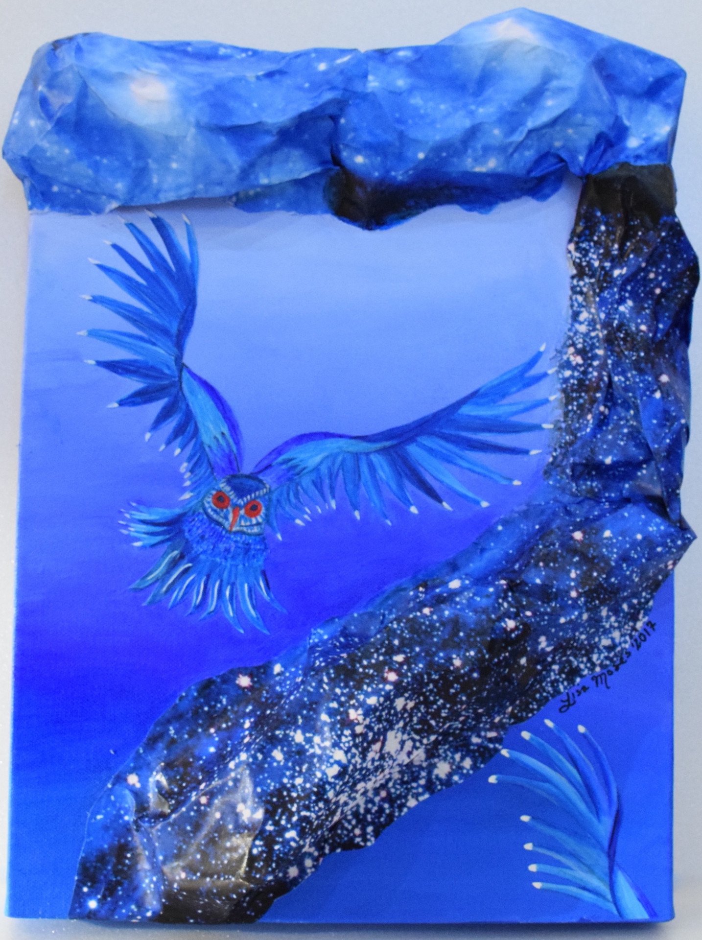 Silent Protector Painting by Lisa Moses - Jose Art Gallery