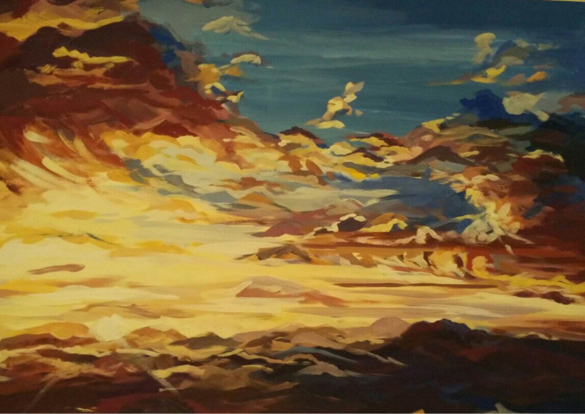 Dawn Painting by Olga Yuzhik - Jose Art Gallery