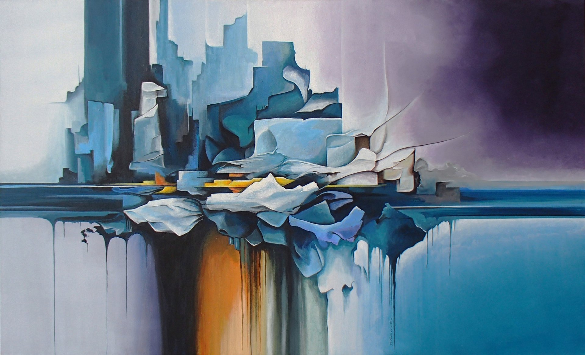 Mysterious Pandora Painting by Viktor Babak