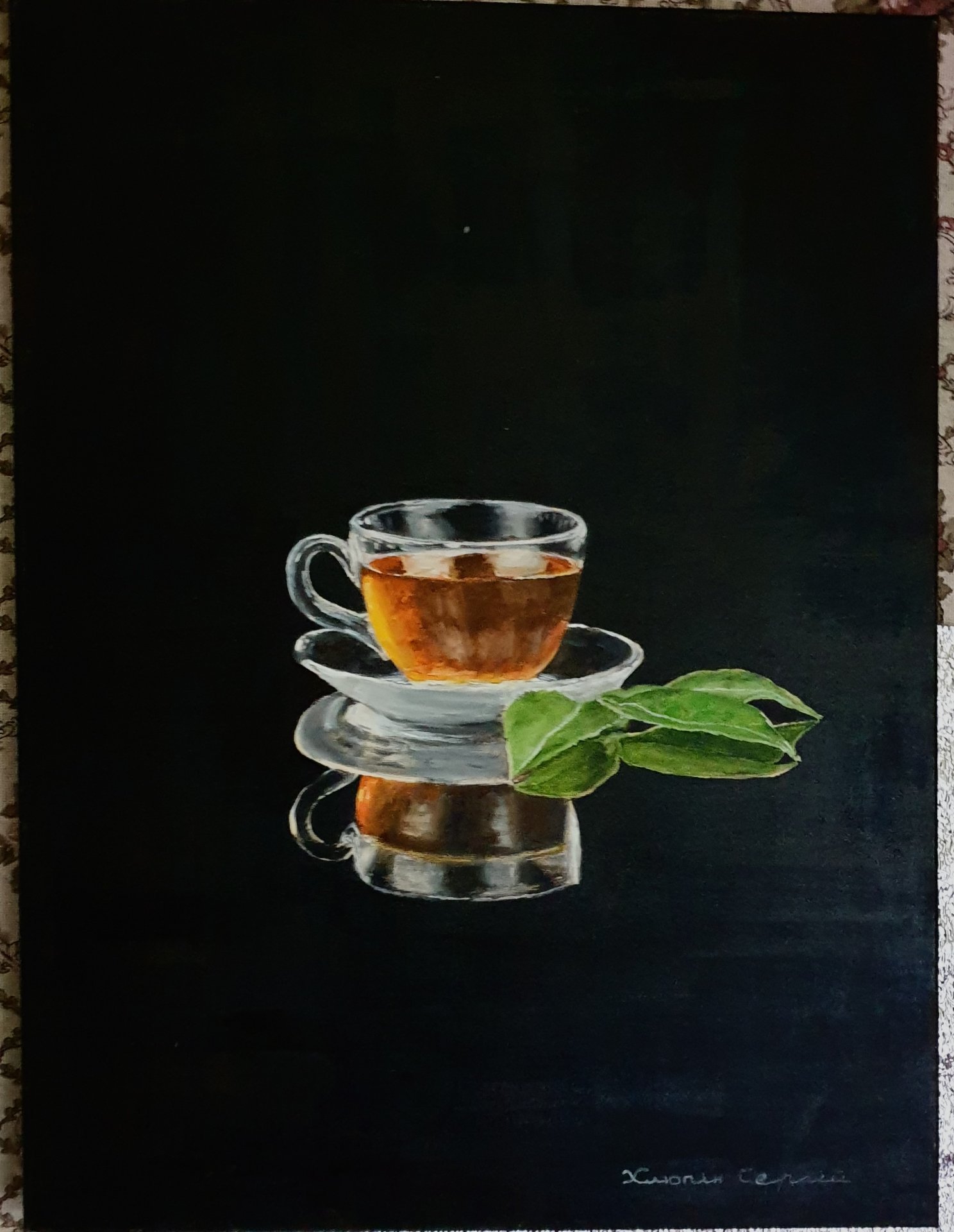 Tea Painting by Serhii Khliupin - Jose Art Gallery
