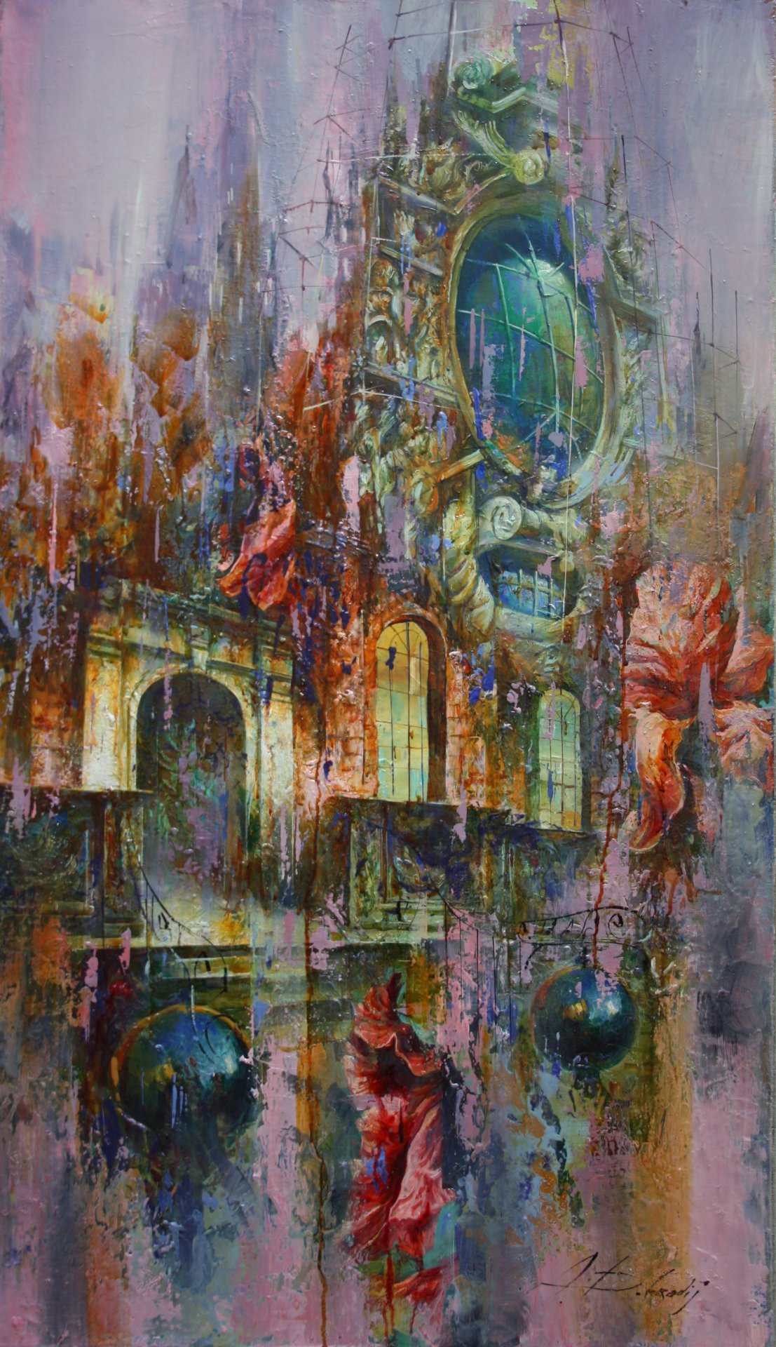 Old motive Painting by Alexandr Dobrodiy - Jose Art Gallery