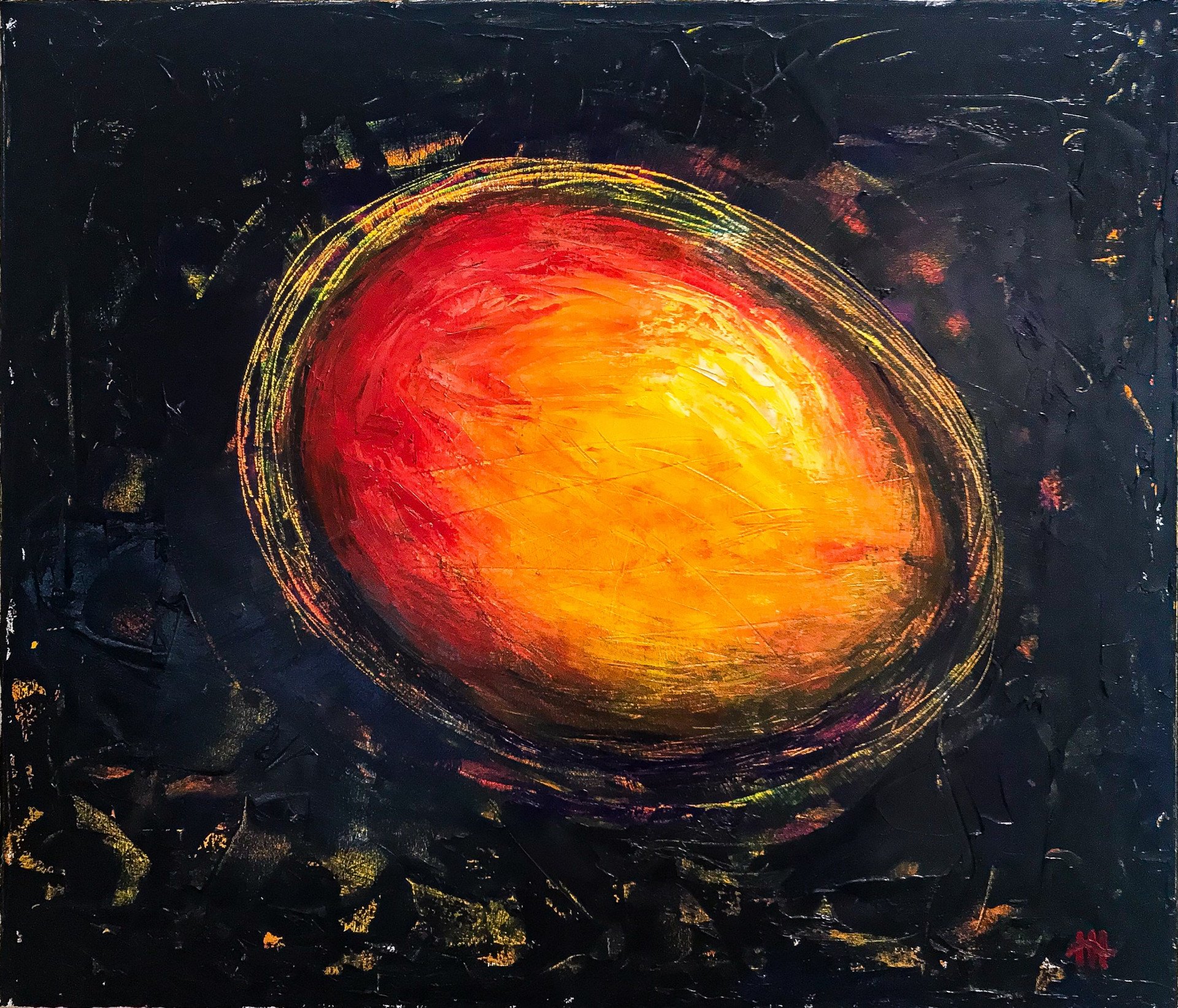 Mango Painting by Evgeniya Miroshnichenko CHEPURNA