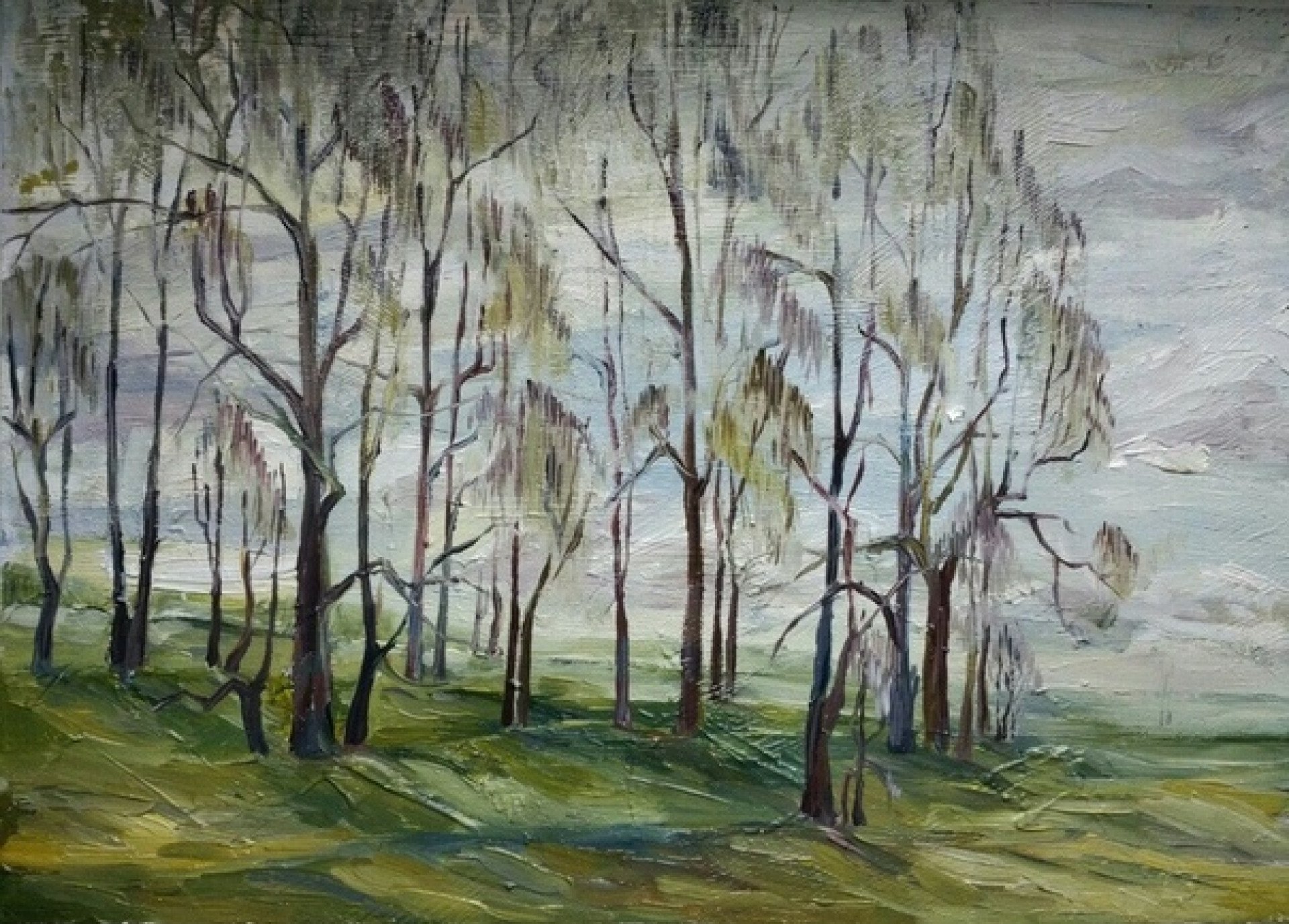 Spring Painting by Olga Yuzhik - Jose Art Gallery