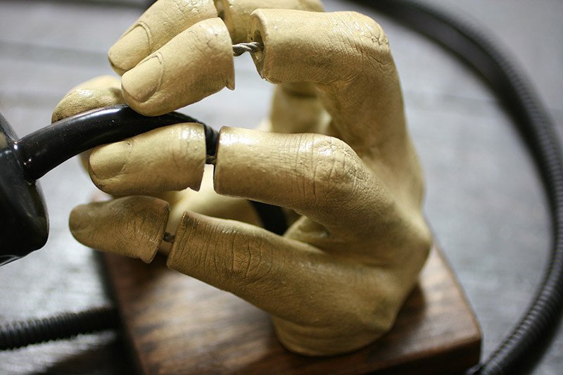 Hand Pendant Lamp v1.1 Sculpture - Robert Nelson - Jose Art Gallery