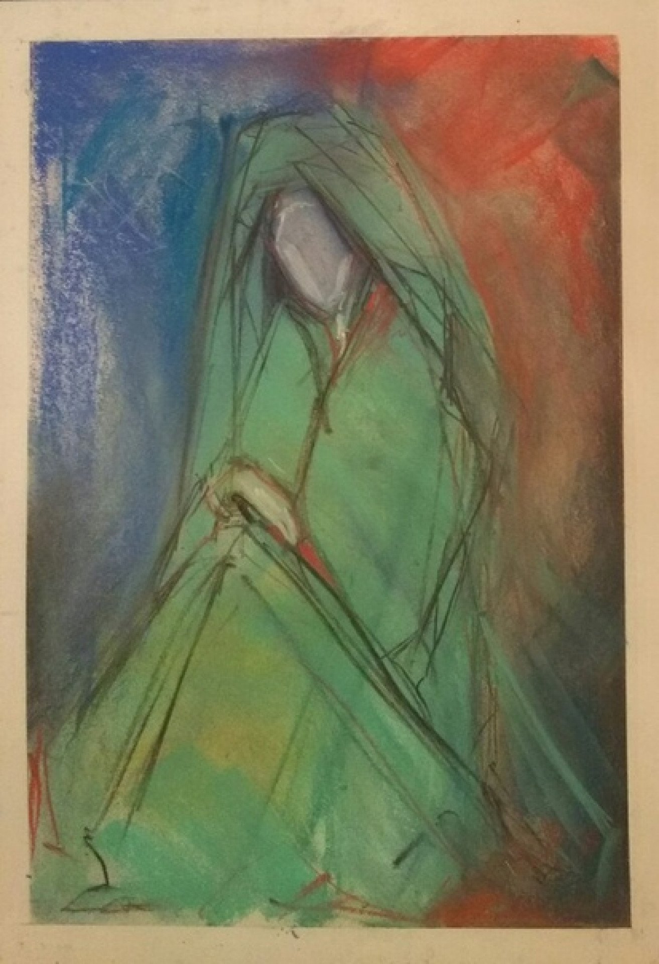 Sadness Drawing - Olga Yuzhik - Jose Art Gallery