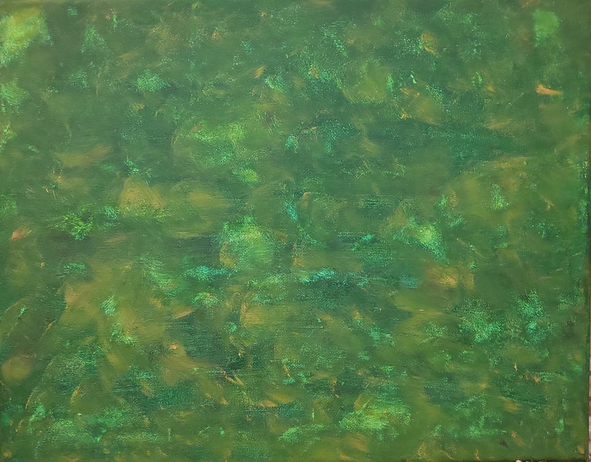 Green Painting by Stephanie Cain - Jose Art Gallery