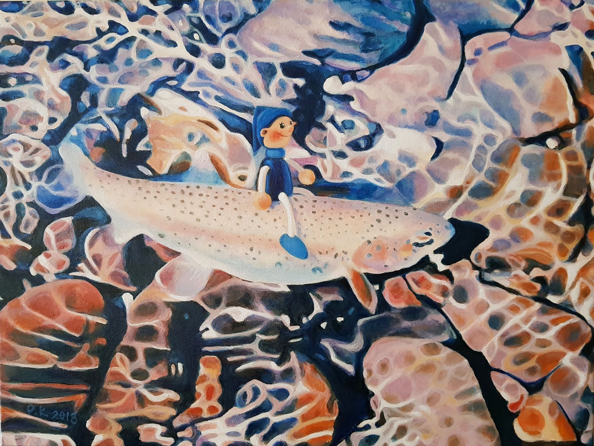 Free and Unfettered-Elf Painting by Pei-Kang Hsu