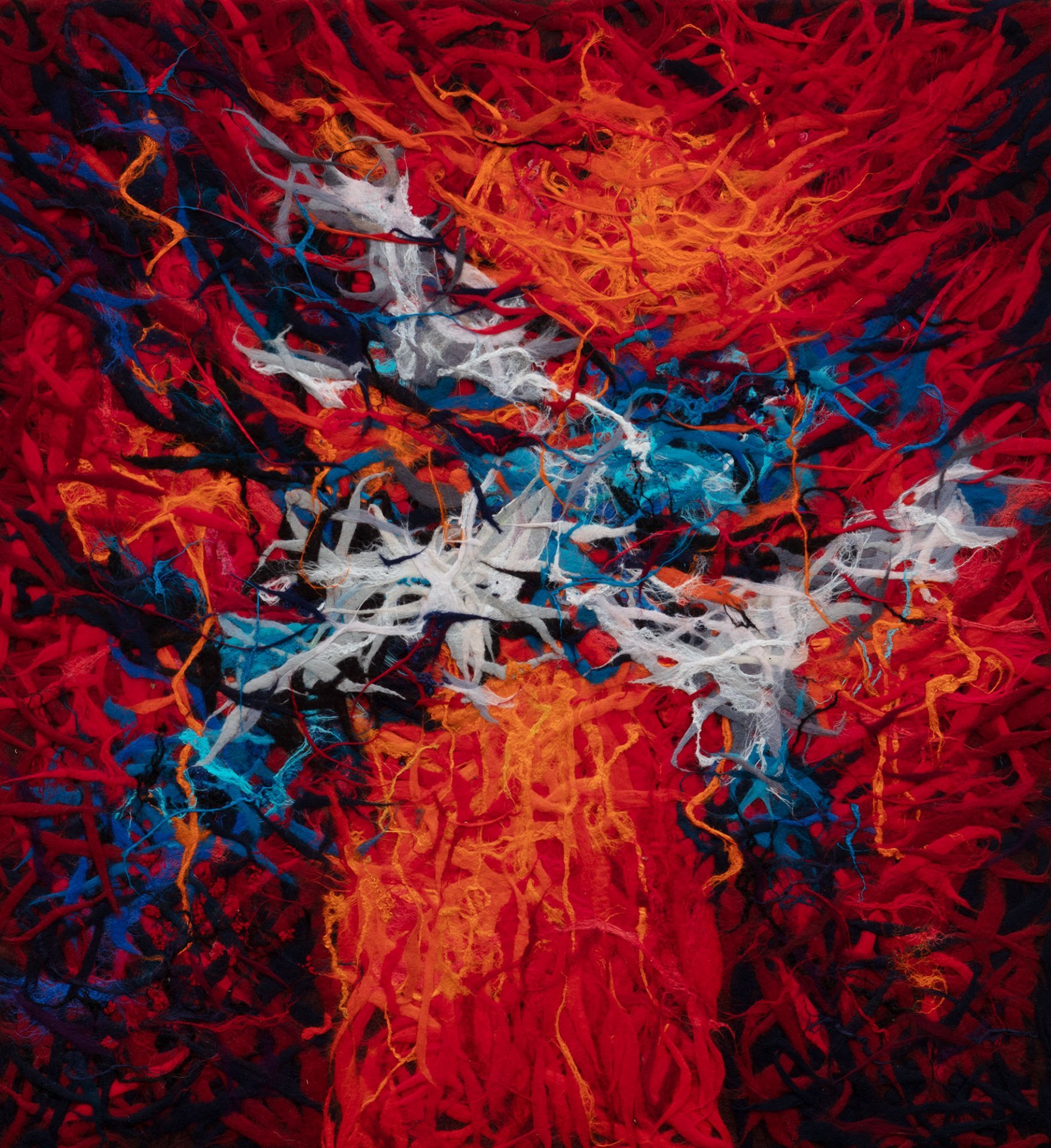 Red energy Painting by Olesia Tkachenko - Jose Art Gallery