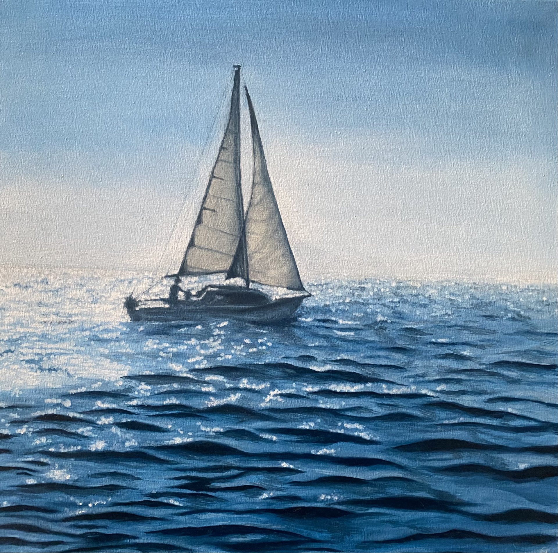 Boat Painting by Svitlana Gorbatenko - Jose Art Gallery