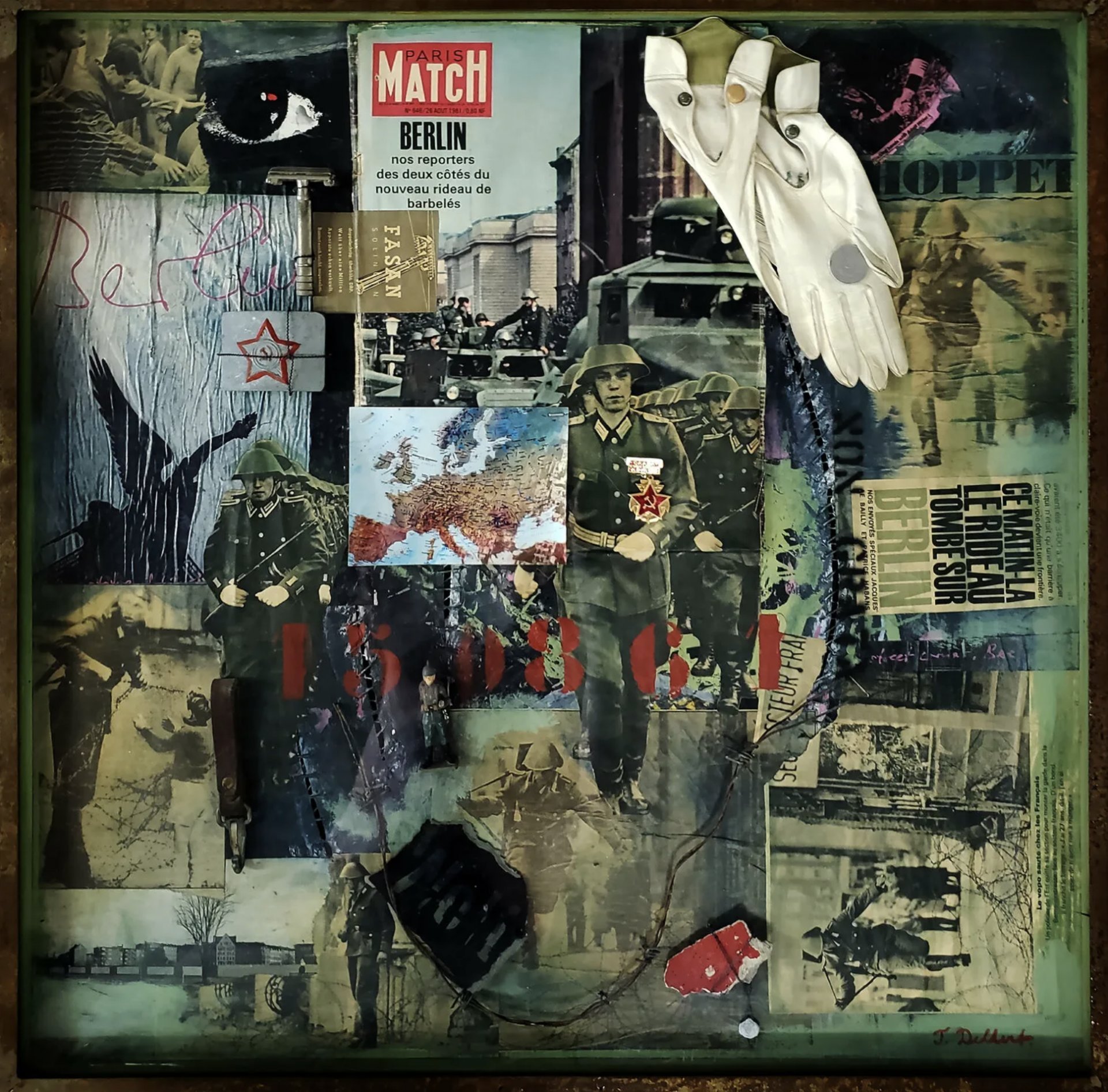 BERLIN GDR Painting by Thomas Dellert - Jose Art Gallery