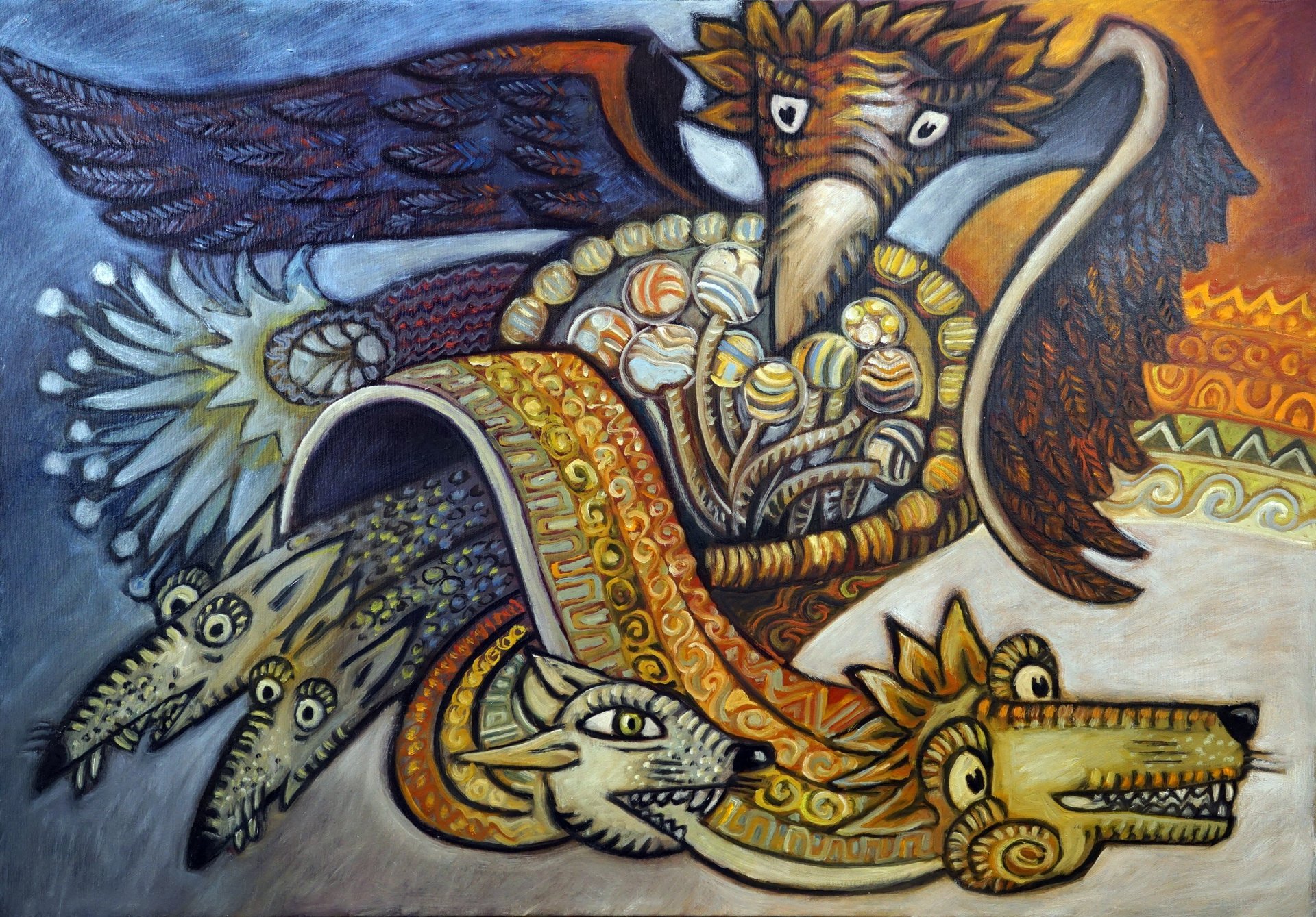 FANTASY 3 Painting by Norberto Nunes - Jose Art Gallery