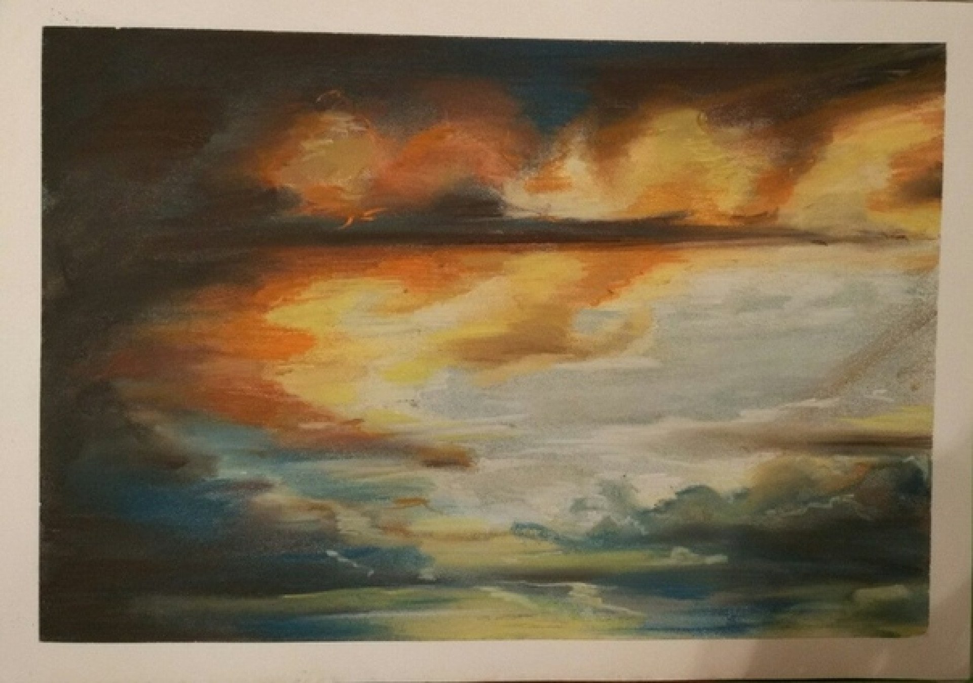 Sky Drawing - Olga Yuzhik - Jose Art Gallery