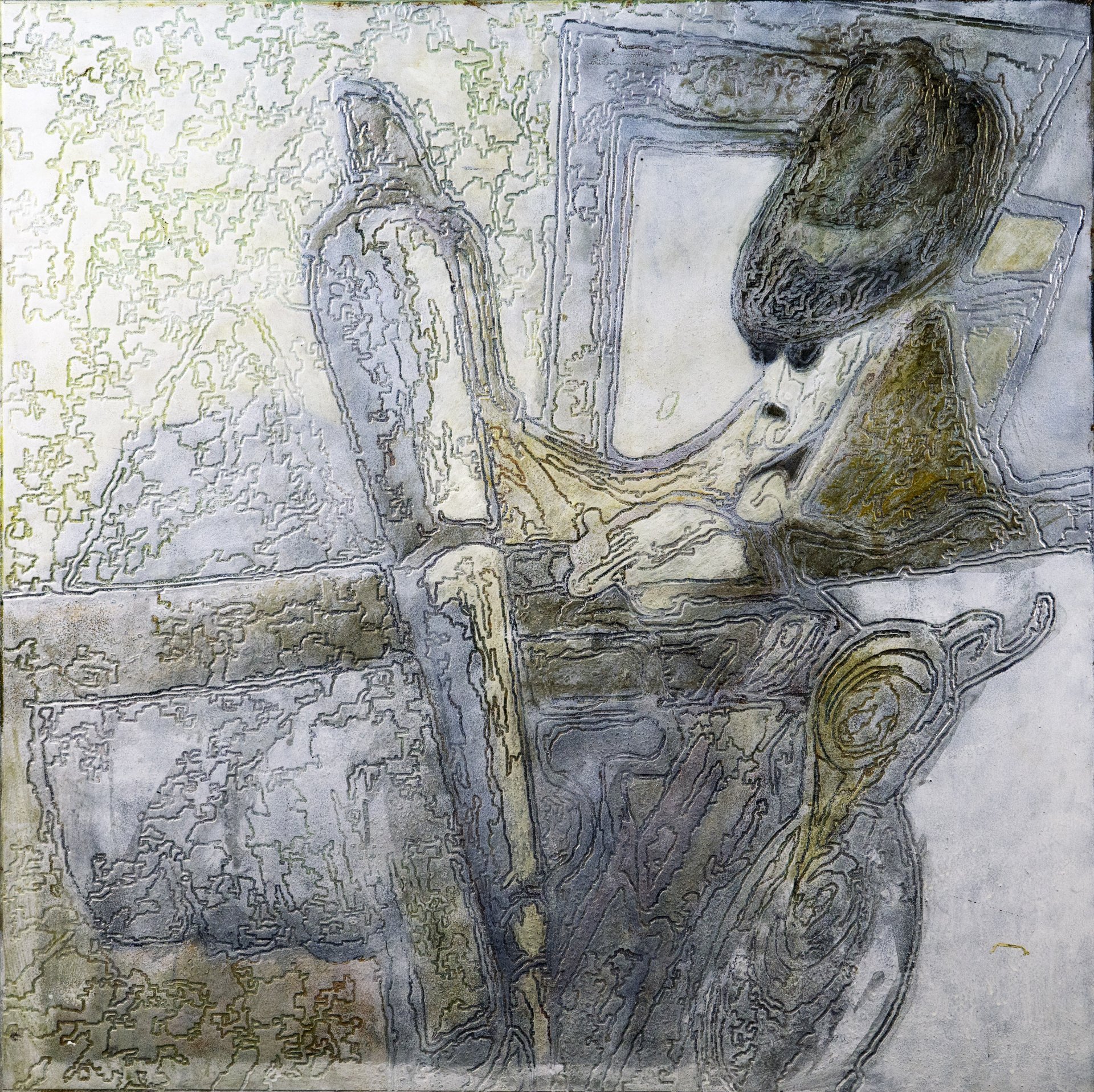 Fernando Pessoa 1 Pintura de Norberto Nunes - Jose Art Gallery