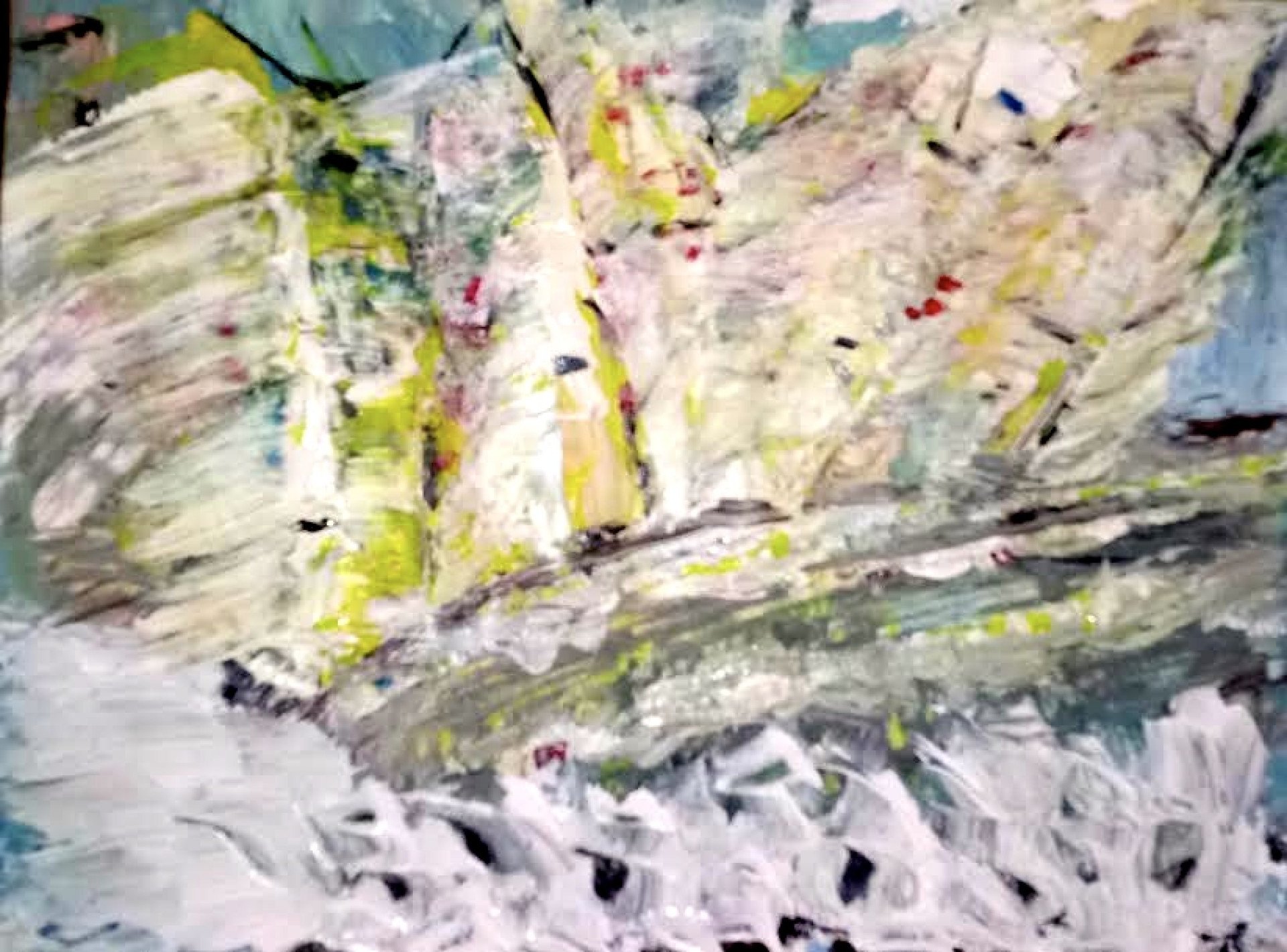 Ghost Ship Painting by dawn rettew - Jose Art Gallery